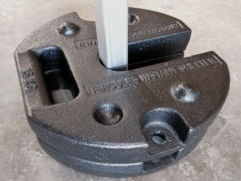 15kg Steel Leg Weight - Hercules Instant Shelter